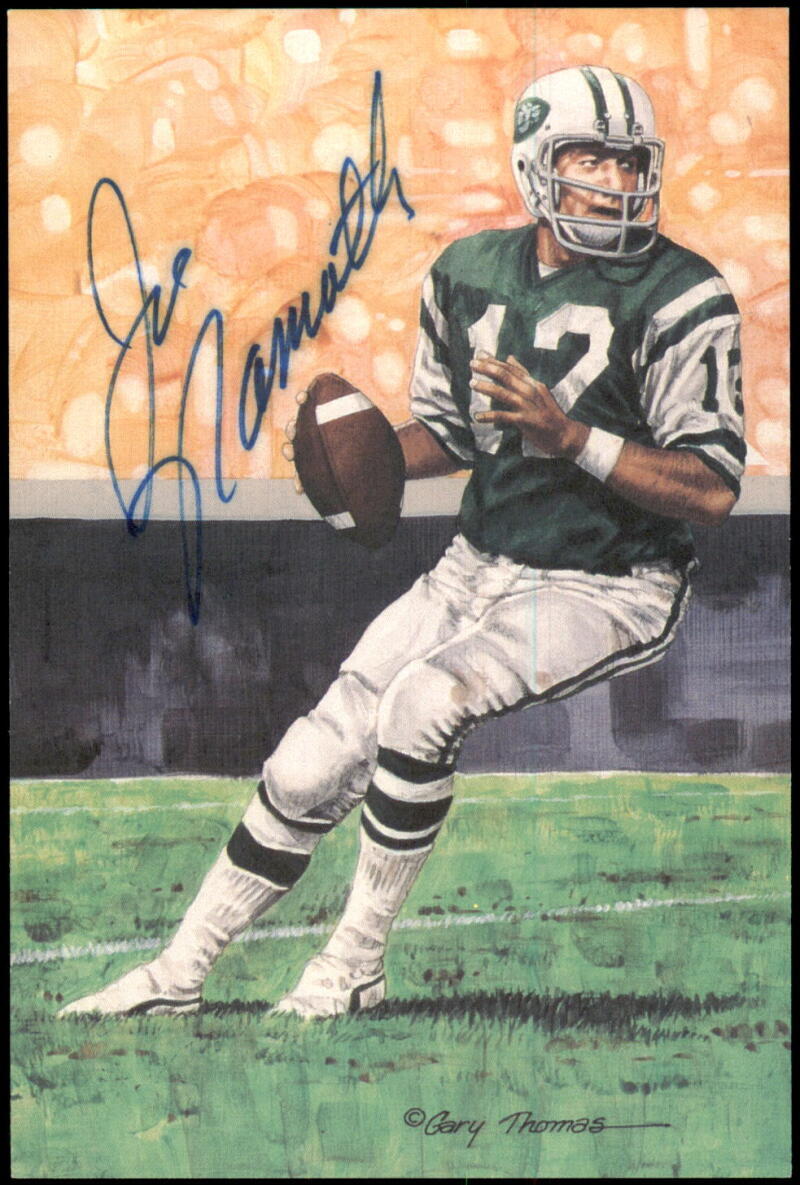 Joe Namath | Autographed Football Memorabilia & NFL Merchandise