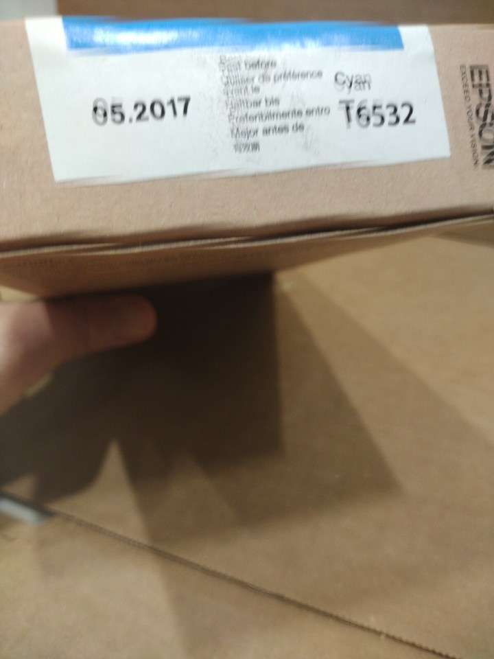 New Genuine EPSON PRO 4900 CYAN INK Cartridge Ultra Color 200ml T6532 ...