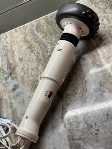 Pollenex Power Massager Handheld WM-10 High Intense 2 Speed Back Neck ...