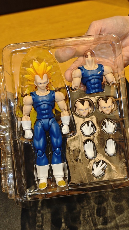 Dragon Ball Z Kong Studio Vegeta Super Saiyan 3 SSJ3 | eBay UK