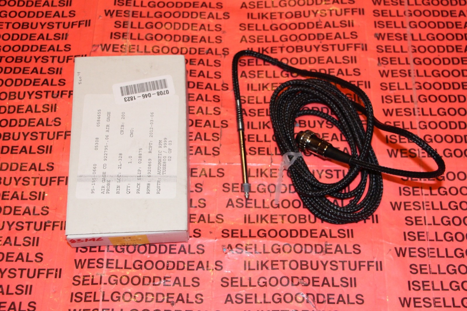 Intra 922795 Metrology Gage Probe/ Air Gage M922795AE09-01 New | eBay