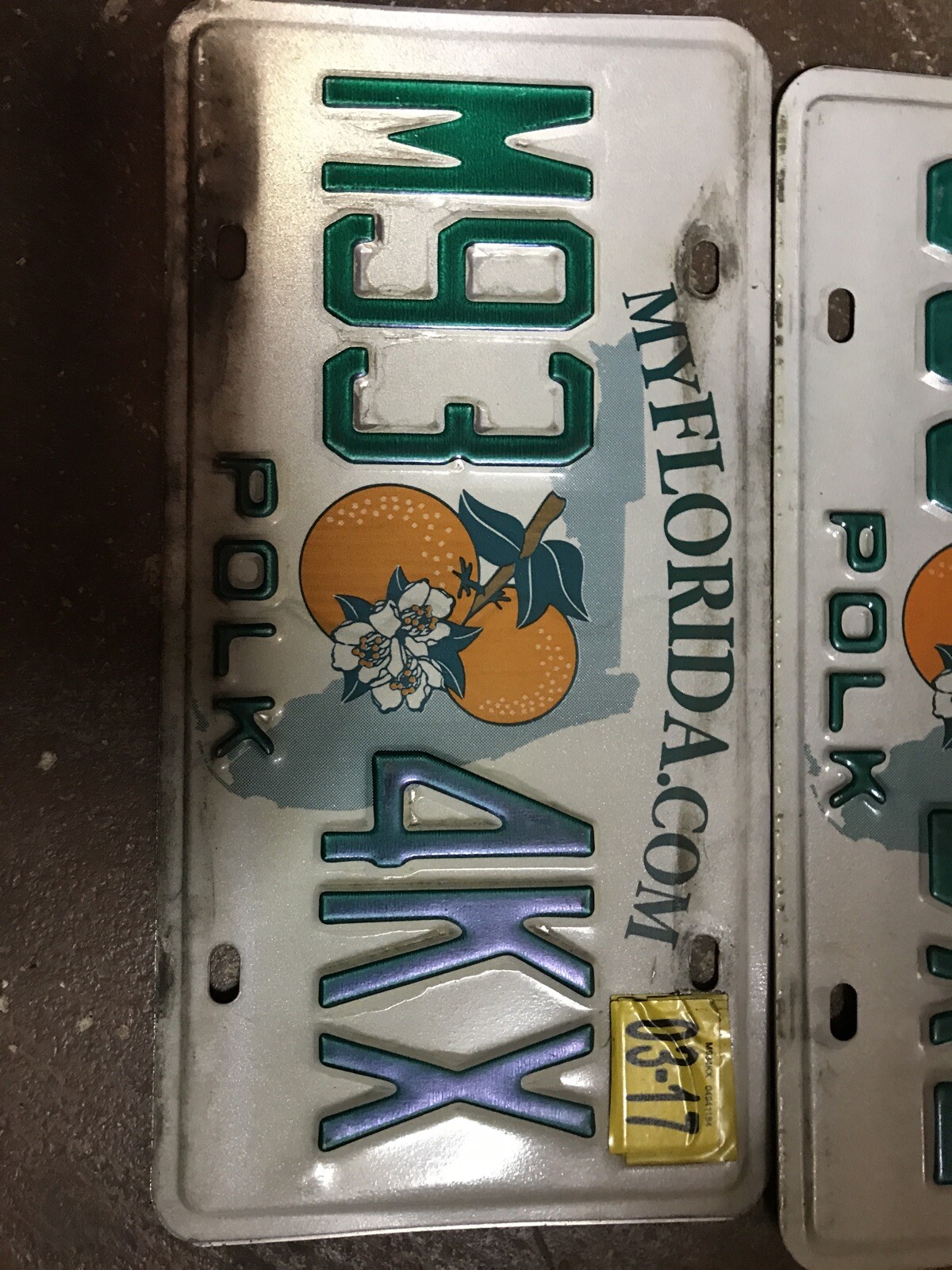 Lot Of 3 Florida Polk Pasco License Plates | eBay