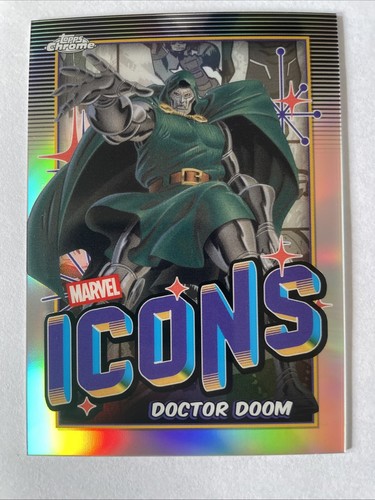 DOCTOR DOOM 2025 Topps Chrome MARVEL Icons #MI-1 | eBay