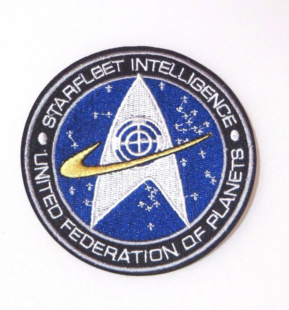 Star Trek StarFleet Intelligence UFP Embroidered 4" PREMIUM QUALITY Patch | eBay