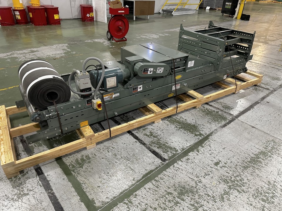 Hytrol 24" Wide x 31' Long Slider Bed Conveyor w/ Speed Control FREE ...