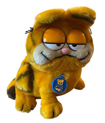 Vintage GARFIELD Plush Soft Toy 1981 United Features Syndicate R. Dakin ...