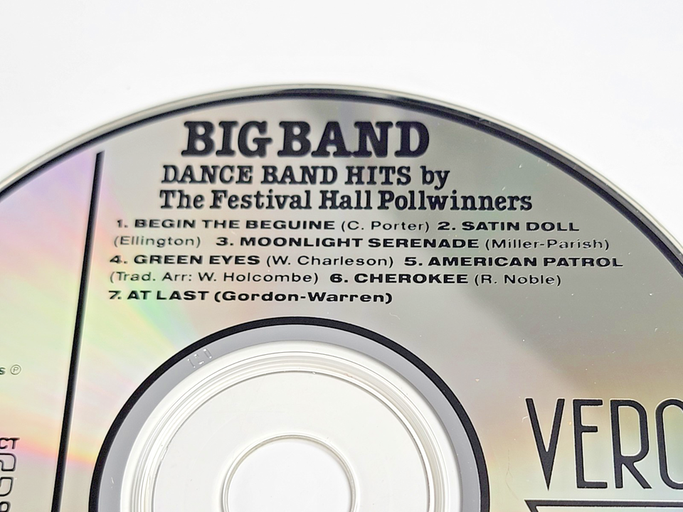 Big Band Dance Band Hits -The Festival Hall Pollwinners Music CD Vero ...