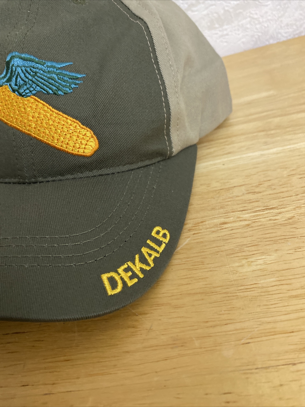 Dekalb Winged Cob Logo Trucker Farmer Hat Baseball Ca… - Gem