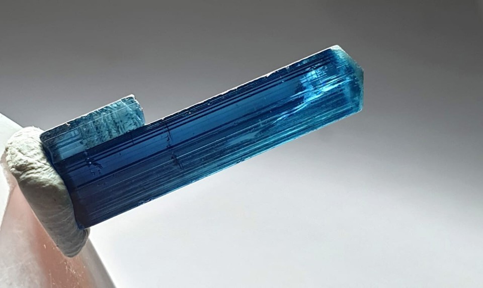 Beautifull Indicolite Color Tourmaline Gemmy Crystal | eBay