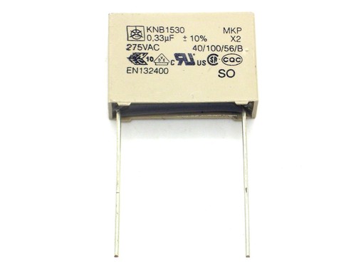 1x KNB1530 MKP X2 0,33µF 275V~ 10% (330nF,0,33uF,Kondensatoren ...