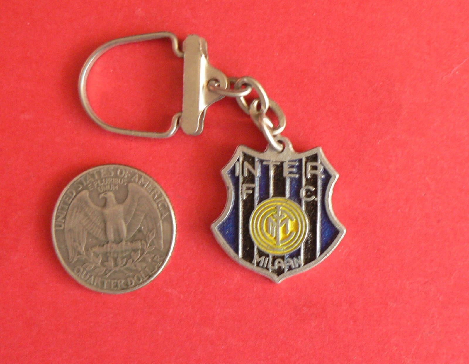 old keyring keyfob keychain INTER MILANO inter milan soccer | eBay