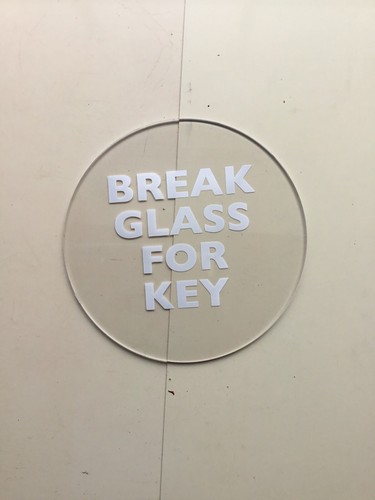 Ten Round Break Glasses For Emergency Key Boxes | eBay UK