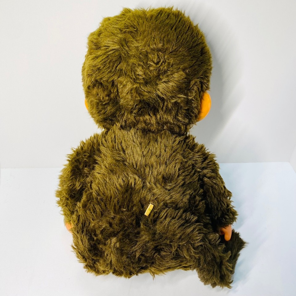 Monchhichi Vintage 1st Gen L size monkey doll blue eyes Thumb sucker ...