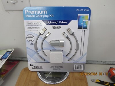 New Premium Mobile Charging Kit, see photo for Cable type. Factory ...