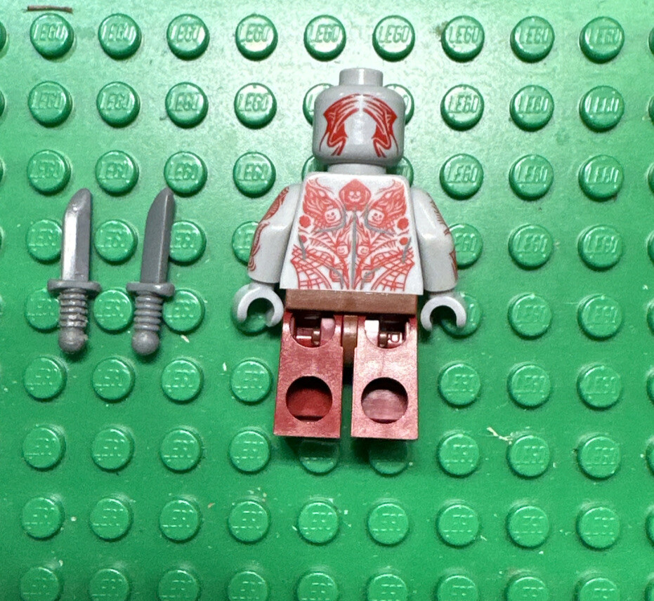 LEGO Marvel Guardians of the Galaxy Drax The Destroyer Minifigure ...