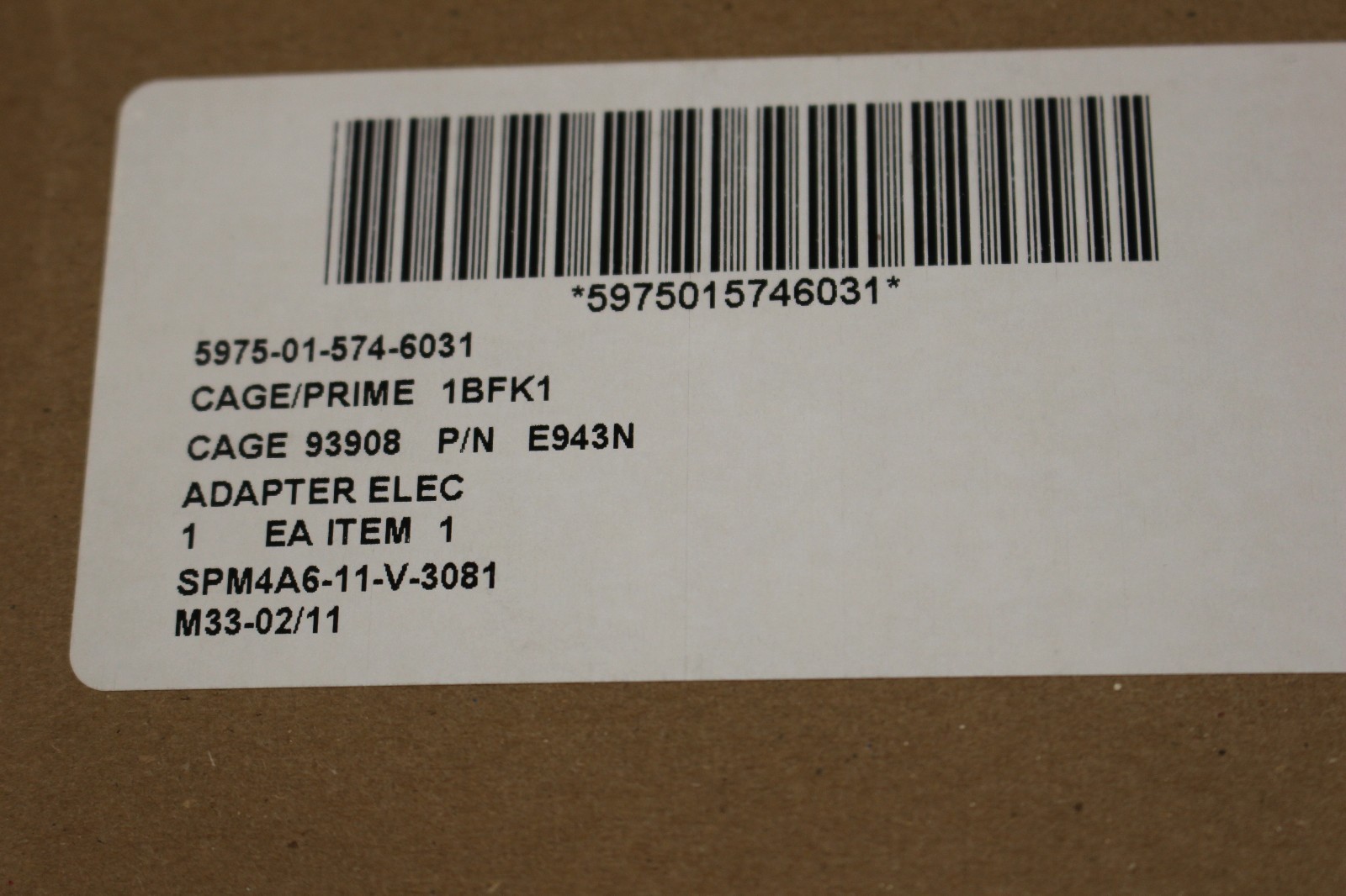 Scepter TA55 4" PVC Terminal Electrical Conduit Adapter -5975-01-574 ...