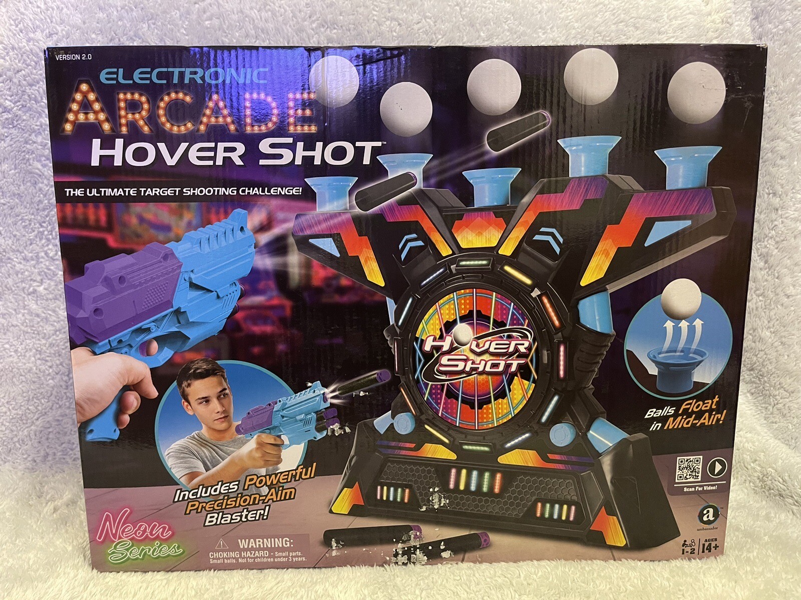 Electronic Arcade Hover Shot The Ultimate Target Shooting Challenge NIB Openbox | eBay