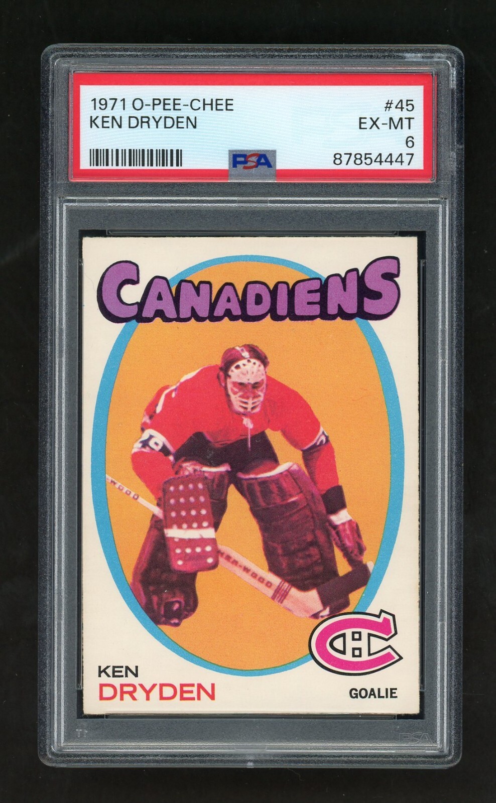 Ken Dryden Hockey Cards