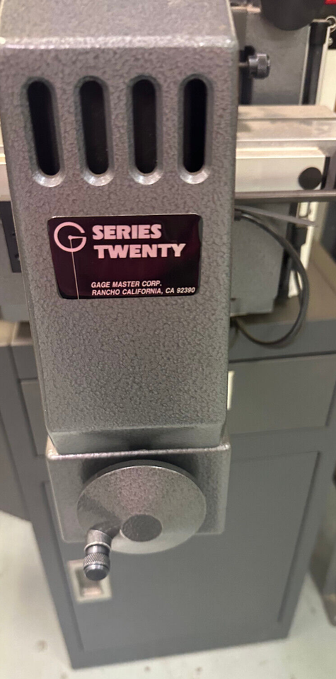 Gage Master GMX Comparator Gage Machine Series 20 (EB231213859) | eBay
