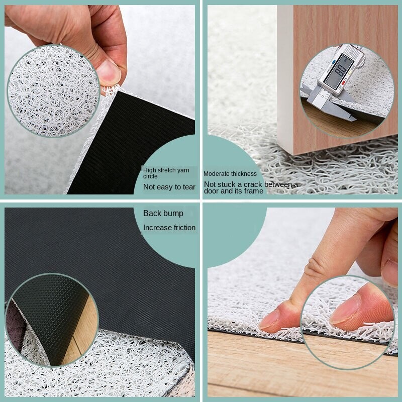 PVC Loop Plush Pile Polypropylene Mat XXL 140 x 120cm | eBay Australia