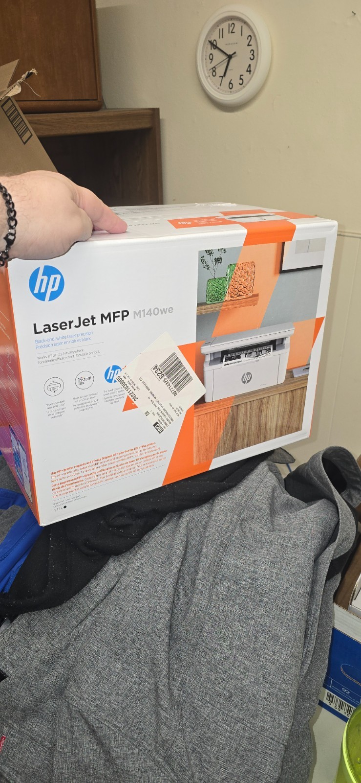 HP Laserjet MFP M140we Laser Printer 195122067120| eBay