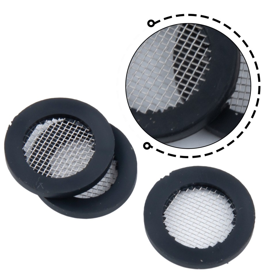 Rubber Washer 40 Mesh Accessories Filter Net For 1/ 2in Tap Head O Ring ...