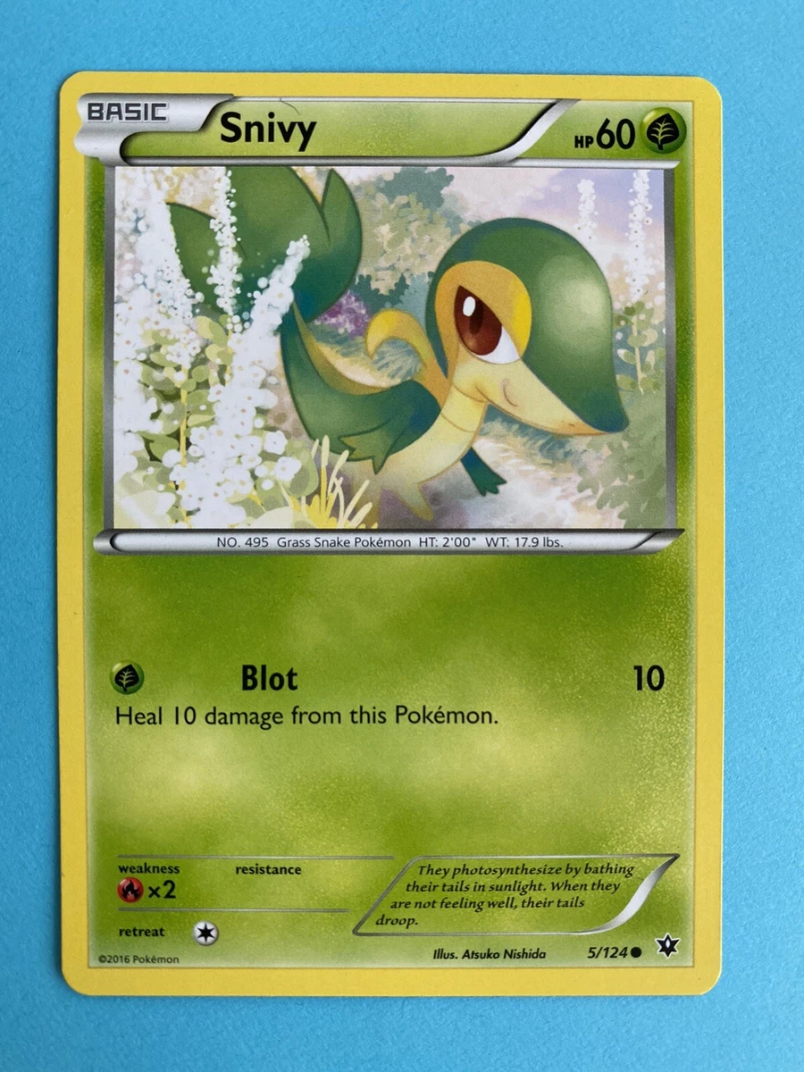 Snivy Pokemon Card