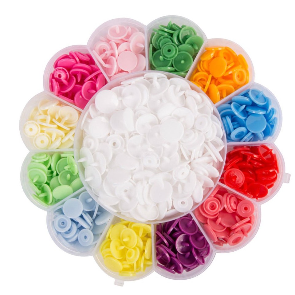 Snap Button Fastener Kit Handcraft Cloth Snaps Clothes Making Press ...