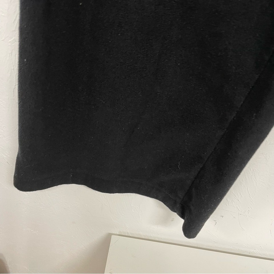 The North Face Black Fleece Wide Leg Sweatpants Womens S Pull On Casual ...