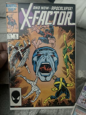 X-Factor #5 and #6 (1986 Marvel Comics) First Appearance of Apocalypse ...