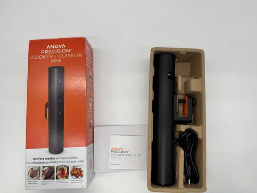 Anova Precision Cooker Mini Sous Vide Immersion Circulator 850W Black ...