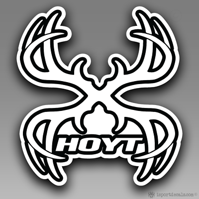 Team Hoyt Archery Deer Hunting Logo Decal Sticker Hoyt Truck Decal