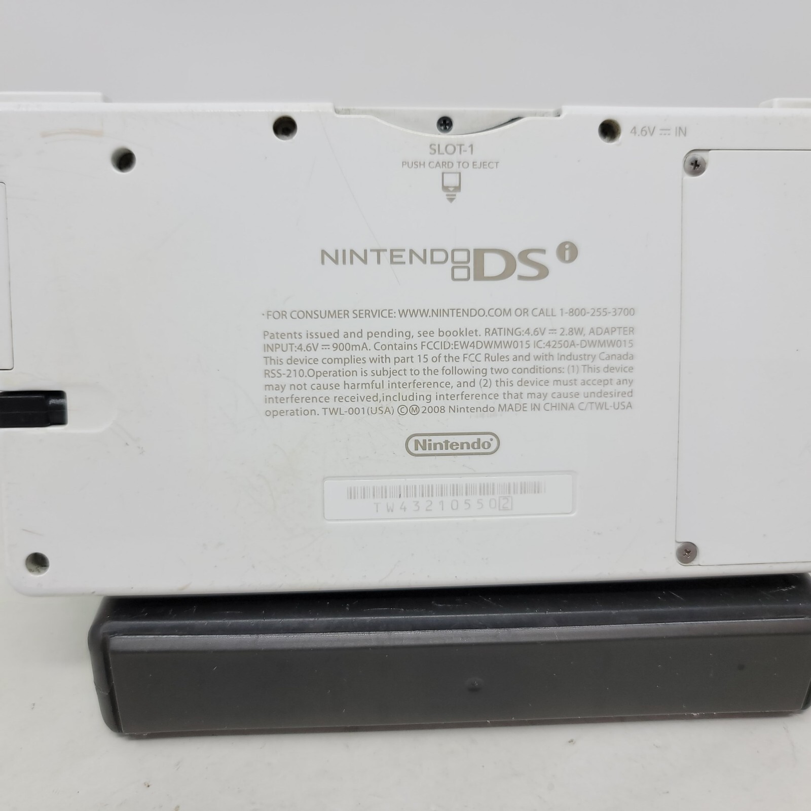 Nintendo DSi Handheld Game Console - White NTSC W/ Charger (Read ...