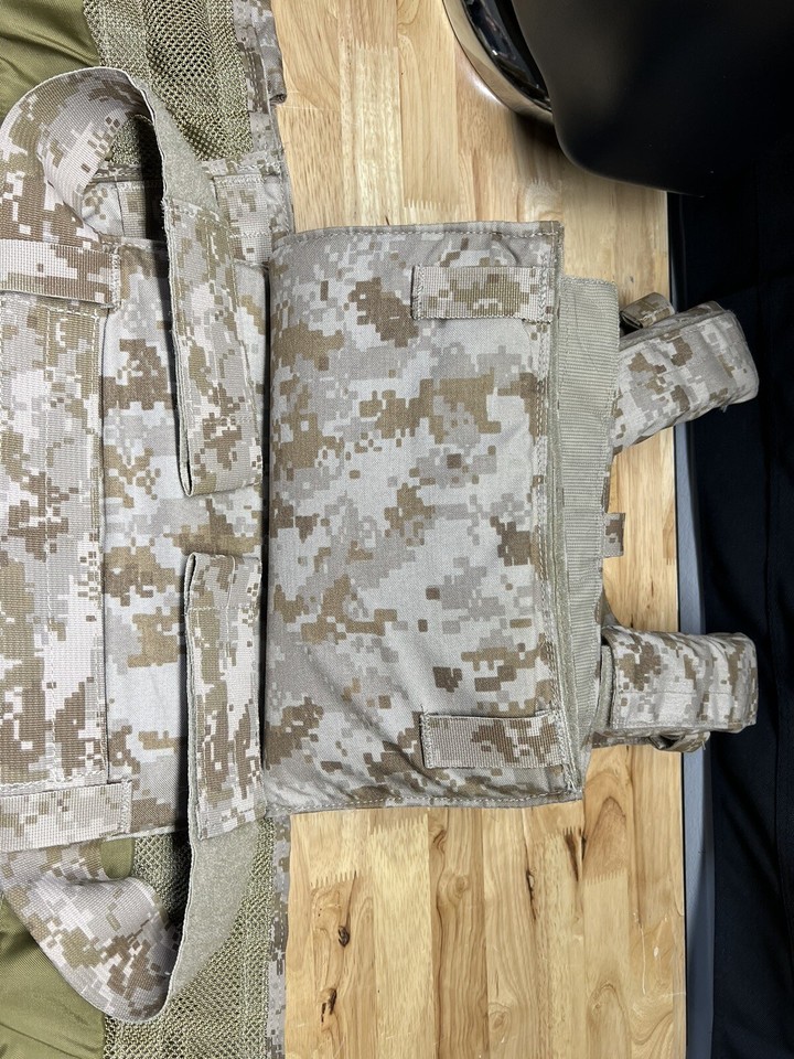 LBT 6094B Large Plate Carrier NSW DEVGRU AOR1 Desert Digital USED W ...