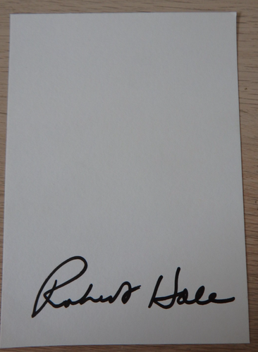 Handschriftliches Autogramm US-amerikanischer Opernsänger Robert Hale ...