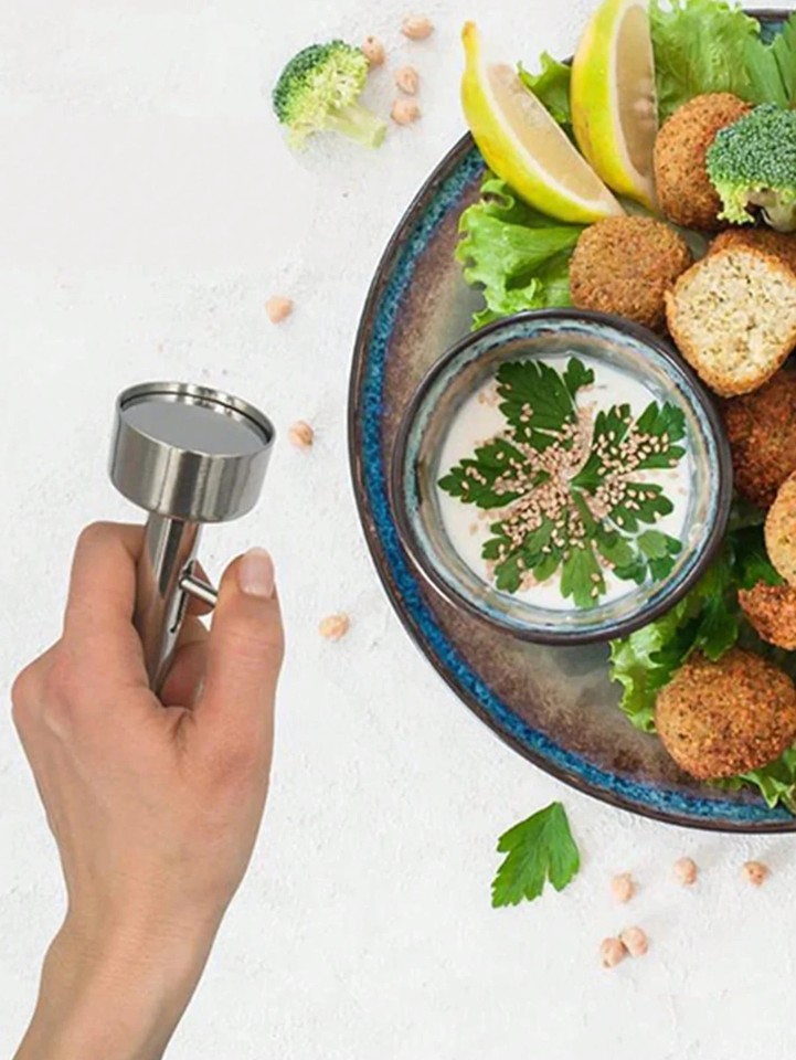 1PC Stainless Steel Best Falafel Maker Scoop Restaurant Style Meat Ball ...