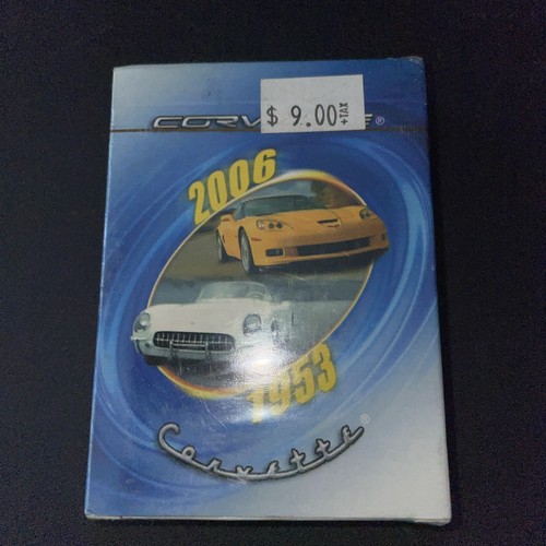 NEW - Corvette 1953-2006 Playing Cards SEALED | eBay