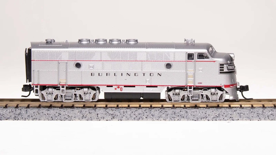 BLI 6840 N Scale EMD F3A Diesel Burlington CB&Q 9960C Paragon4 DCC | eBay