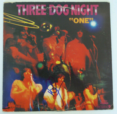 Chuck Negron Authentic Signed Three Dog Night "One" Record Album LP ...