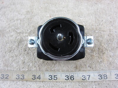 Hubbell HBL CS8369 50A 250V 3Ø Twist-Lock Receptacle Non-NEMA w Screw ...