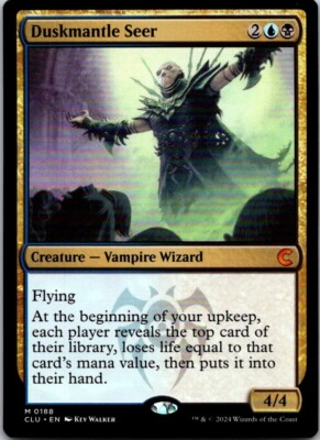 Magic the Gathering Duskmantle Seer Ravnica: Clue Edition MTG Free ...