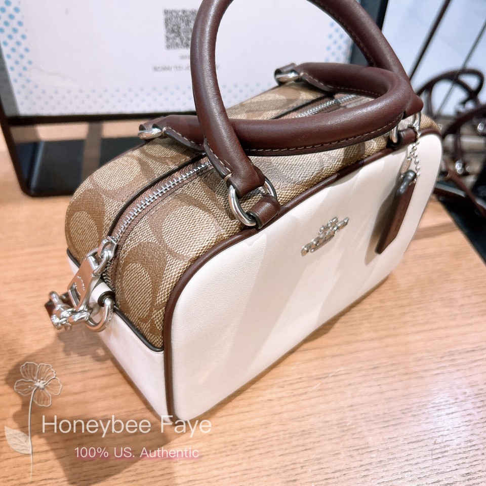 NWT Coach Satchel Crossbody In Signature Colorblock CV704/CT776/CAK74 ...
