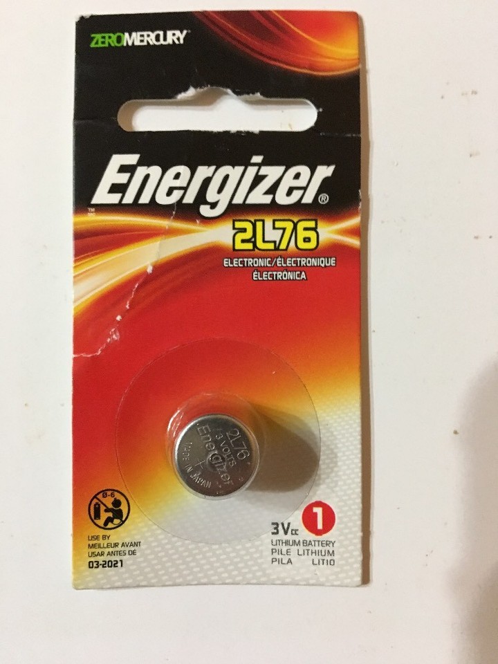Energizer 2L76 CR1/3N 3v Lithium Photo Battery-Brand New-(See Below ...