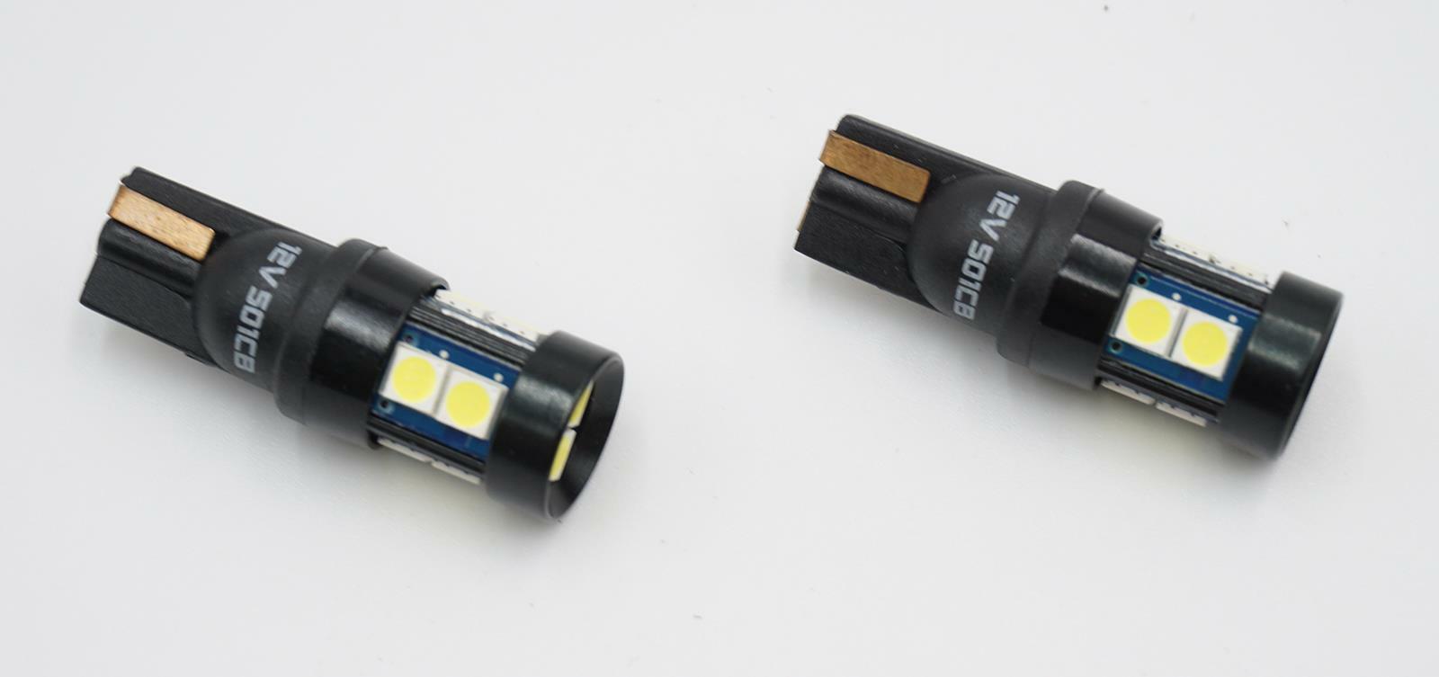 Ring Premium LED Bulbs 12v W5W 501 Ice White 6000k CANbus Error Free ...