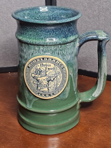 1995 Renaissance Lrg Deneen Pottery Robin Hood Tankard ...