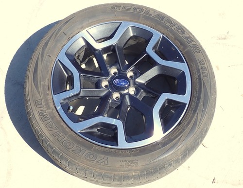 2016 2017 Subaru Crosstrek XV 17x7 Wheel 68836 OEM Rim Black Machined ...
