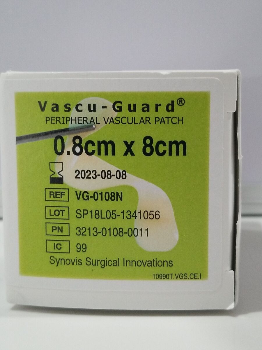 Vascu-Guard Peripheral Vascular Patch With Apex Processing Vascu-Guard Peripheral Vascular Patch With Apex Processing