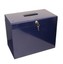 Lockable A4 Metal File Box Filing Storage inc / extra 5 Free Suspension ...