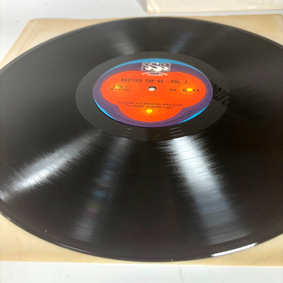 RARE Vinyl LP 1971 Bootleg Top 40 Radio Volume 1 Shelby Singleton SSS ...
