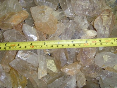 African Quartz Crystal Stone 20 to 150 g Large non-terminated pcs 2 Kg ...